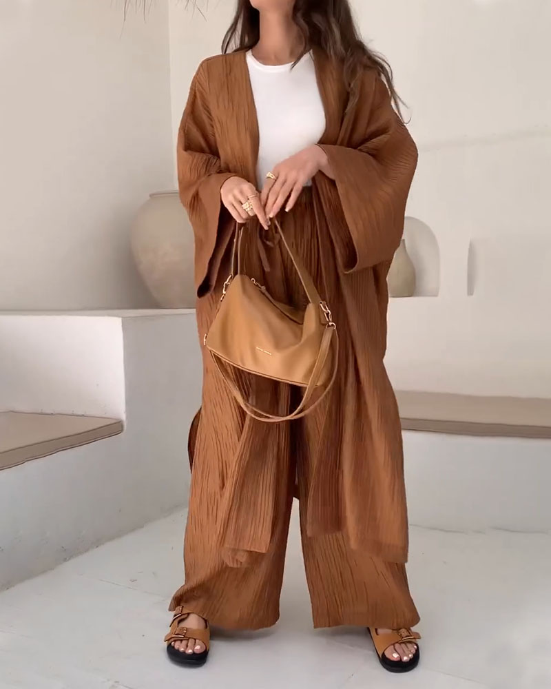 Noor - Karamel Lounge Set – Alice Amsterdam